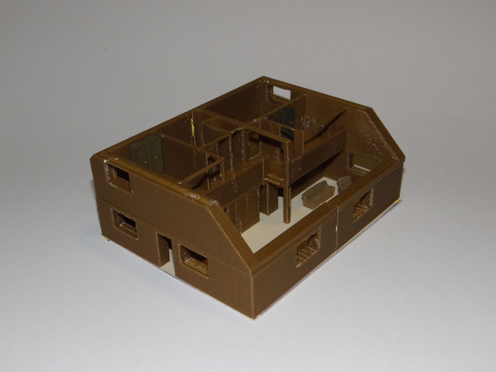 Printing in 3D - House model